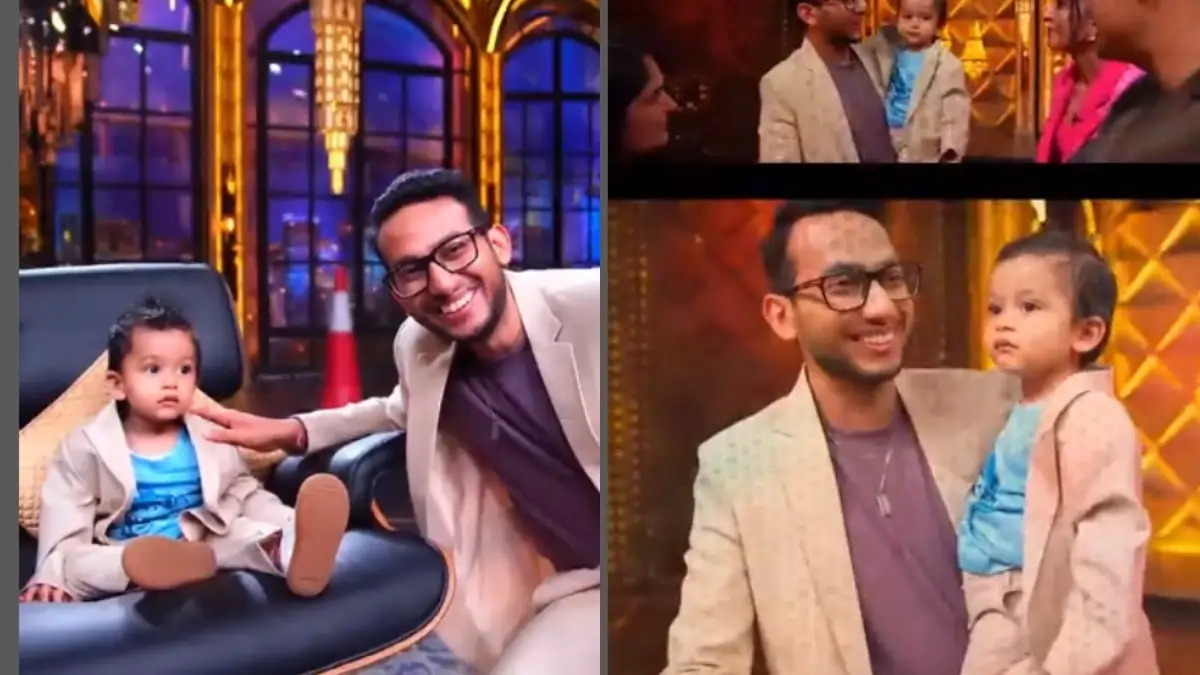 Ritesh Agarwal's Son Ary Makes His Shark Tank India Debut During First ...