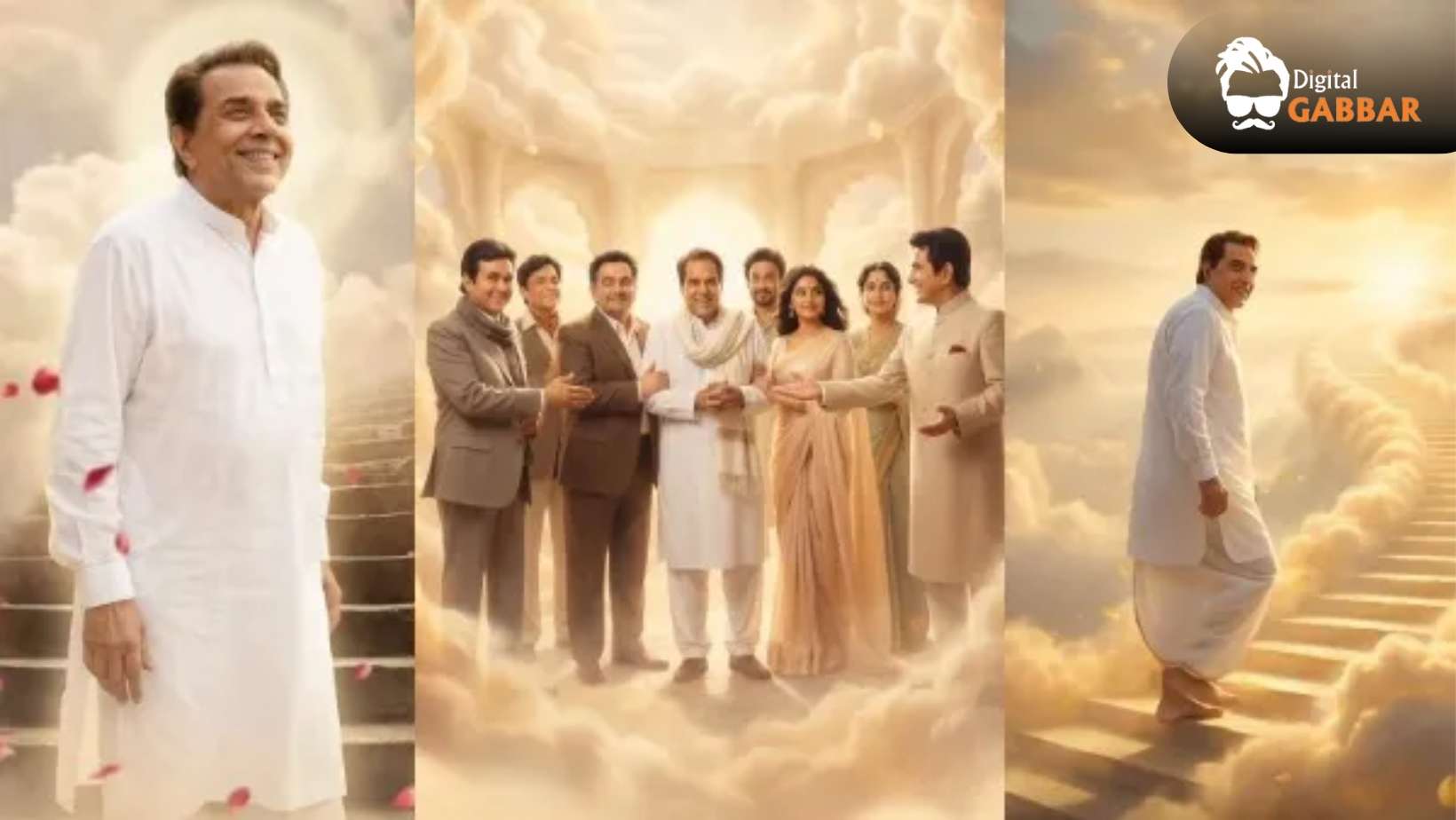 Dharmendra AI Video: The Emotional Heaven-Arrival Clip That Left Fans ...