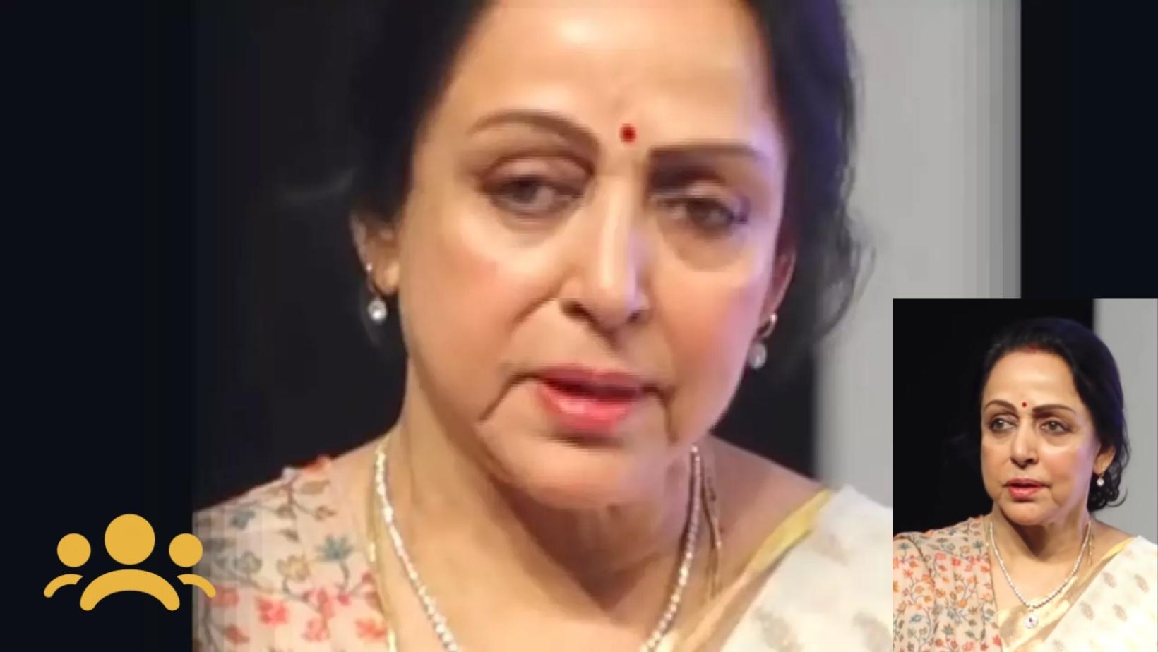 Hema Malini Video: Actress Trolled After Dharmendra’s Prayer Meet Clip ...